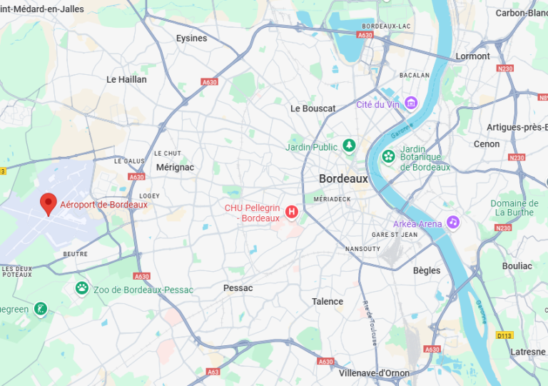 Cartes et plans détaillés de Bordeaux
